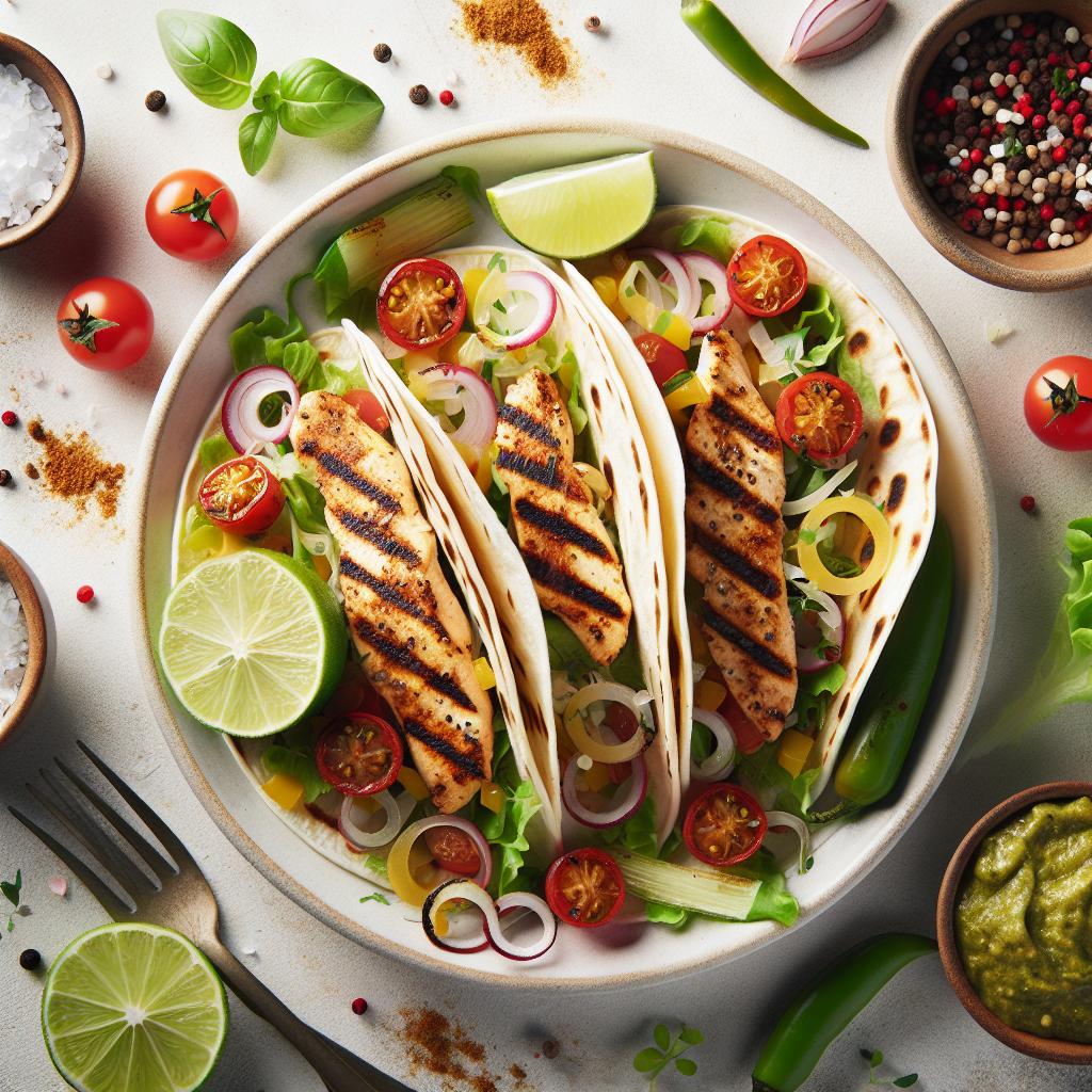 Savor the Flavor: Mastering the Art of Grilled Chicken Tacos - RecipeFable